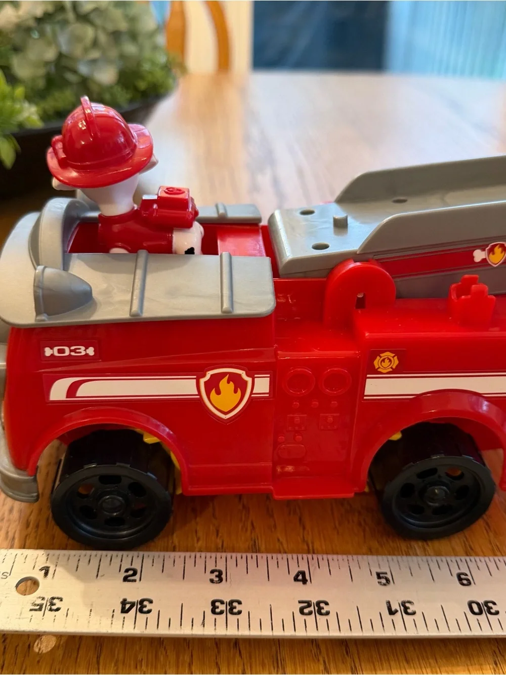 Paw Patrol | Toys | Paw Patrol Red And Gray Marshall Fire Rescue Truck ...